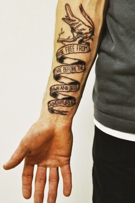 40 Unique And Strong Forearm Tattoos For Men – Macho Vibes