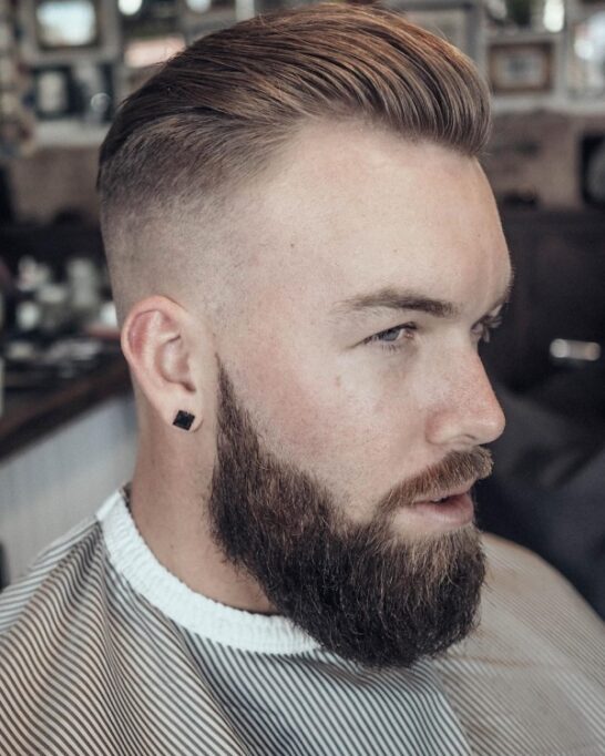 42 Viral Undercut Hairstyles With Beard For Men – Macho Vibes