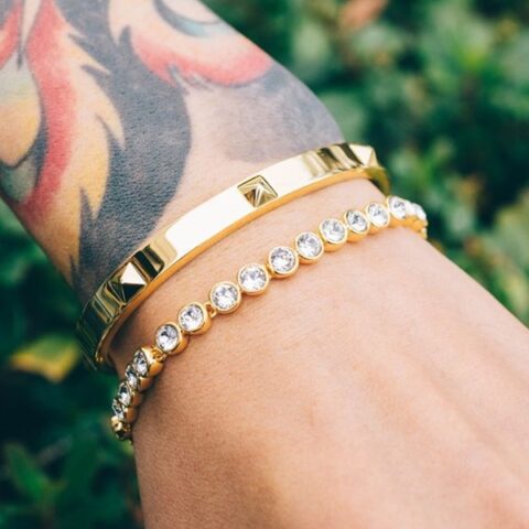 40 Original Men’s Gold Bracelet Designs – Macho Vibes