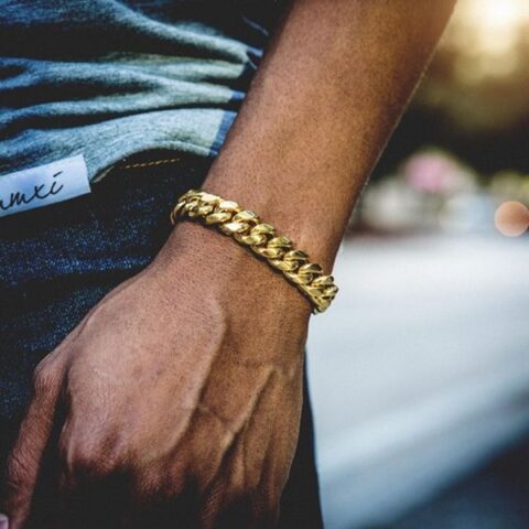 40 Original Men’s Gold Bracelet Designs – Macho Vibes