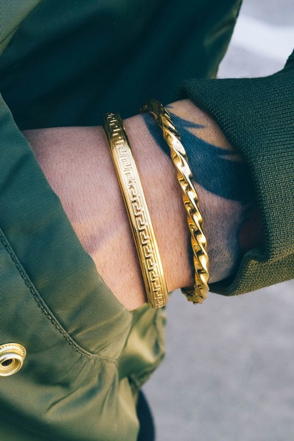 40 Original Men’s Gold Bracelet Designs – Macho Vibes