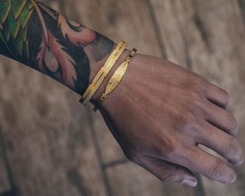 40 Original Men’s Gold Bracelet Designs – Macho Vibes