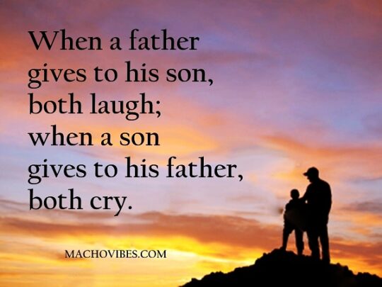 40 Deep And Simple Father Son Relationship Quotes – Macho Vibes