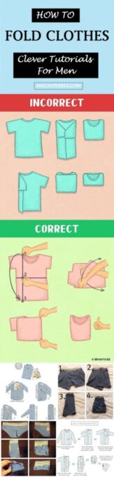 How To Fold Clothes: 40 Clever Tutorials For Men – Macho Vibes