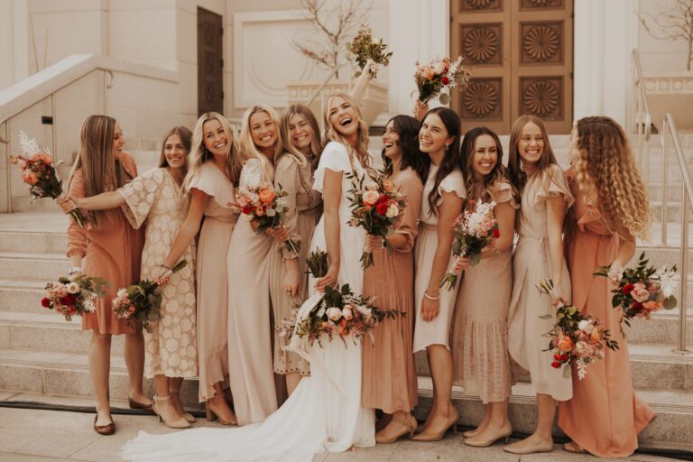 Different Bridesmaid Dresses Same Color Scheme ─ 2024 Buying Guide ...