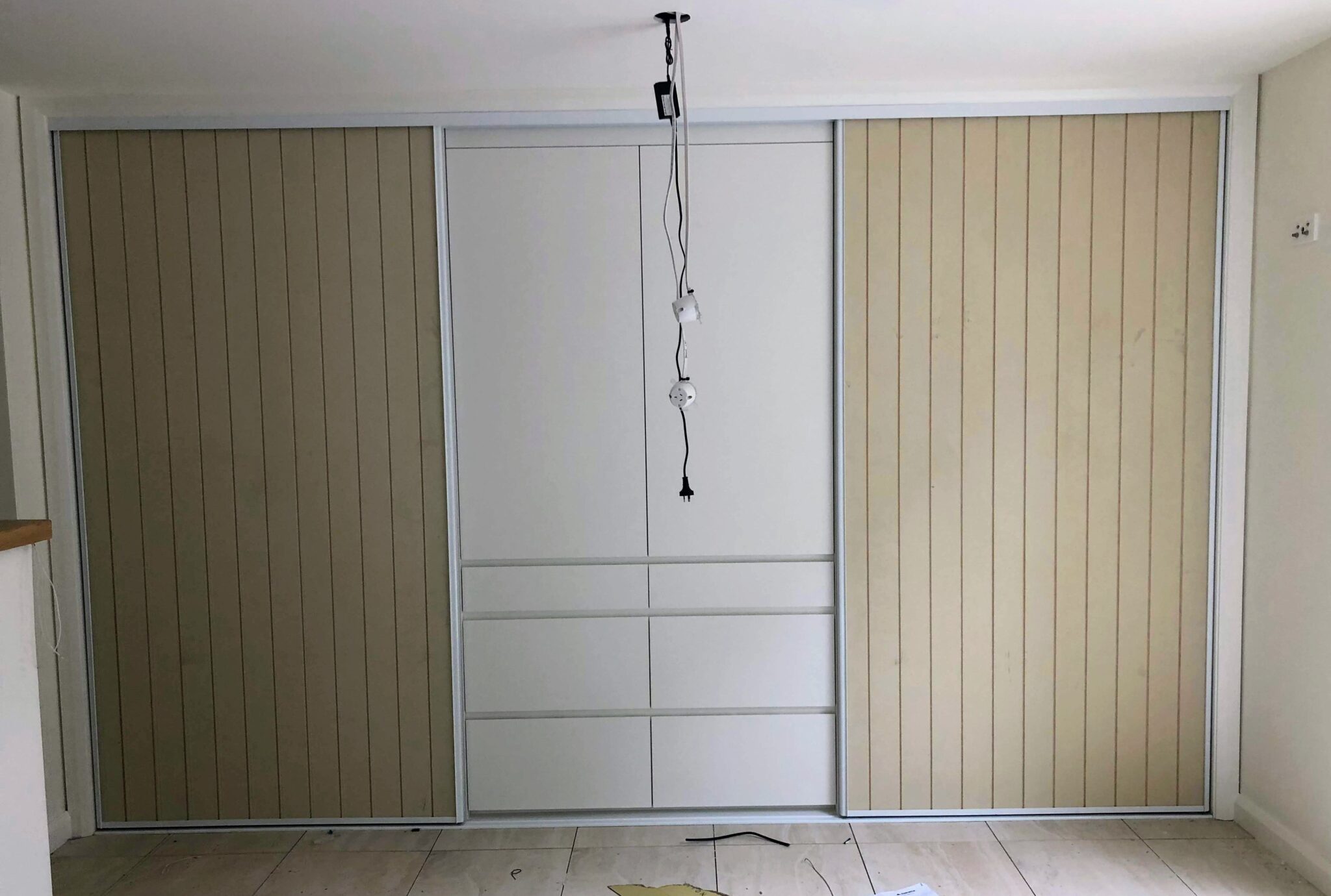 Crafting Elegance: Fully Framed Sliding Wardrobe Doors in Unpainted VJ ...